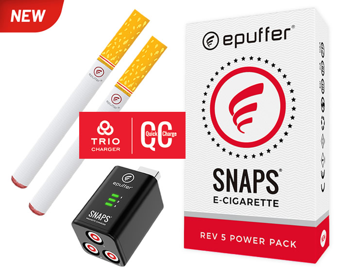 ePuffer SNAPS REV5 Rechargeable cigalike Tobacco Ecig Kit - Electronic ...